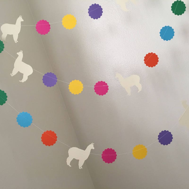 Llama Banner - Etsy