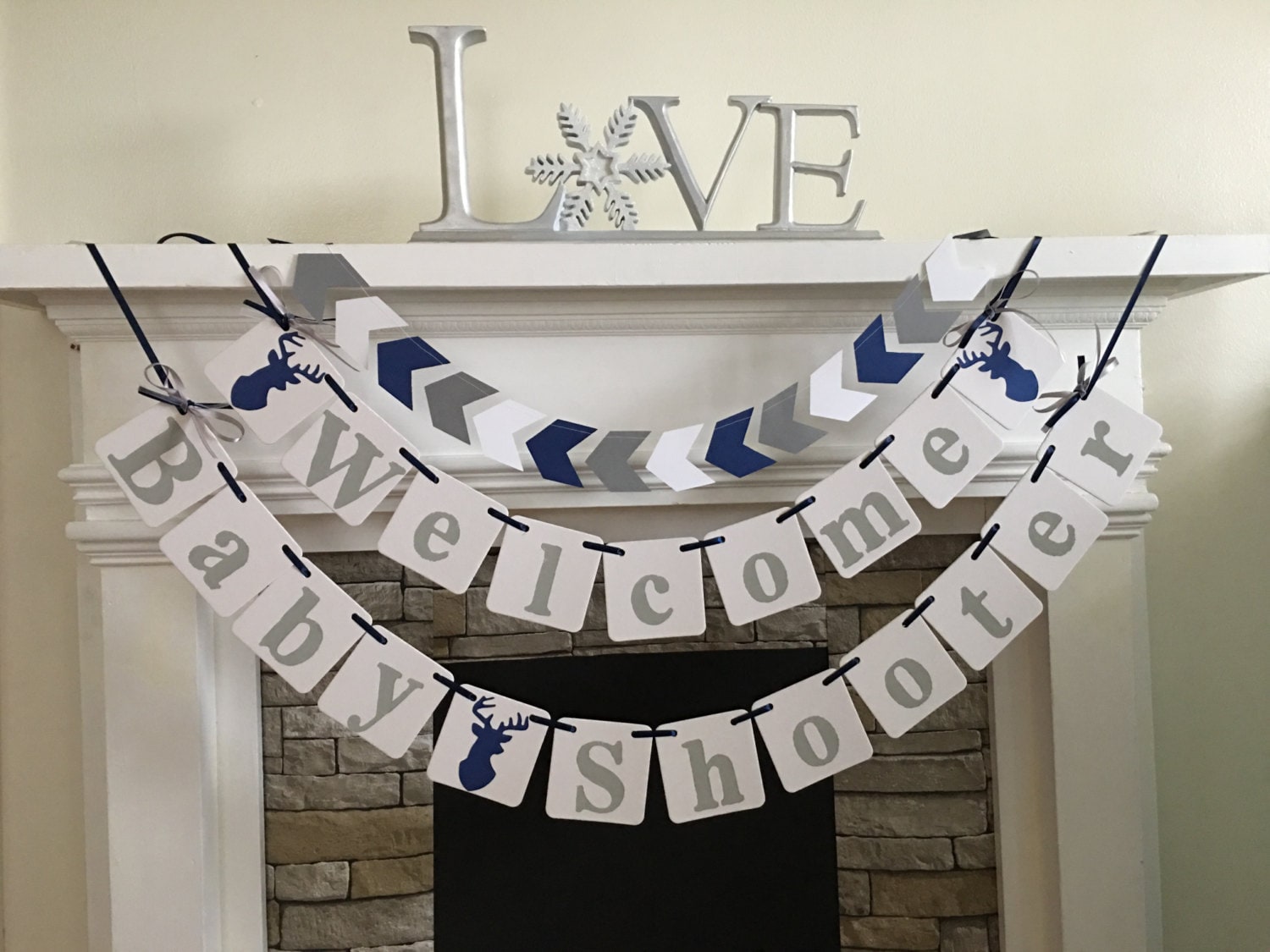 Little Buck Baby Shower Decoraciones Bienvenida Bebé Banner | Etsy