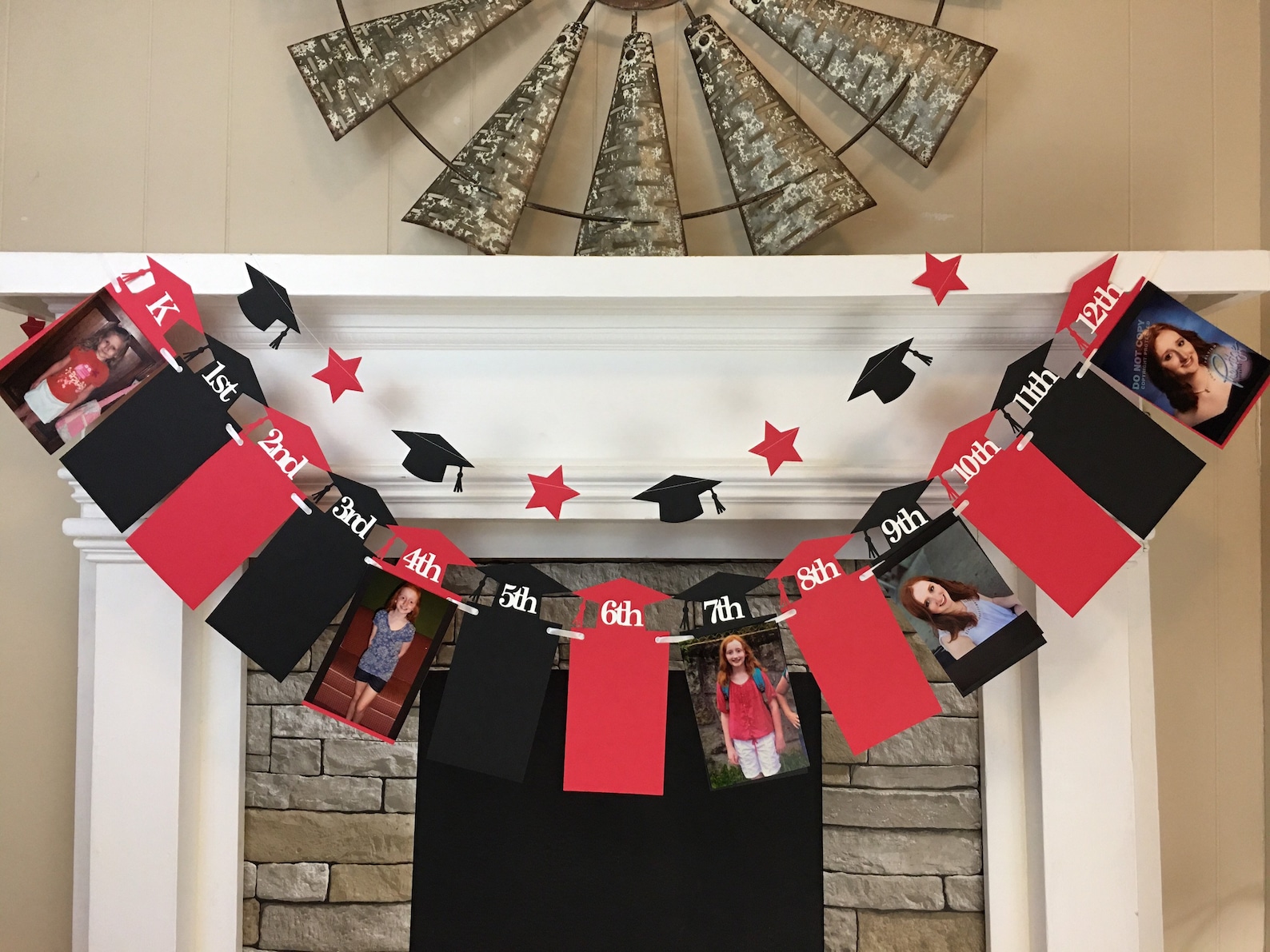 Graduation Photo Banner Graduation Party Decorations K-12th Grade Photo ...