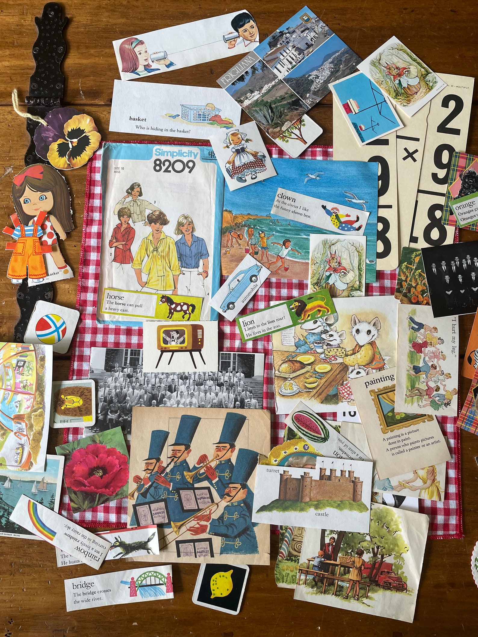 Vintage Ephemera Paper Pack Scrapbook Junk Journal Art - Etsy