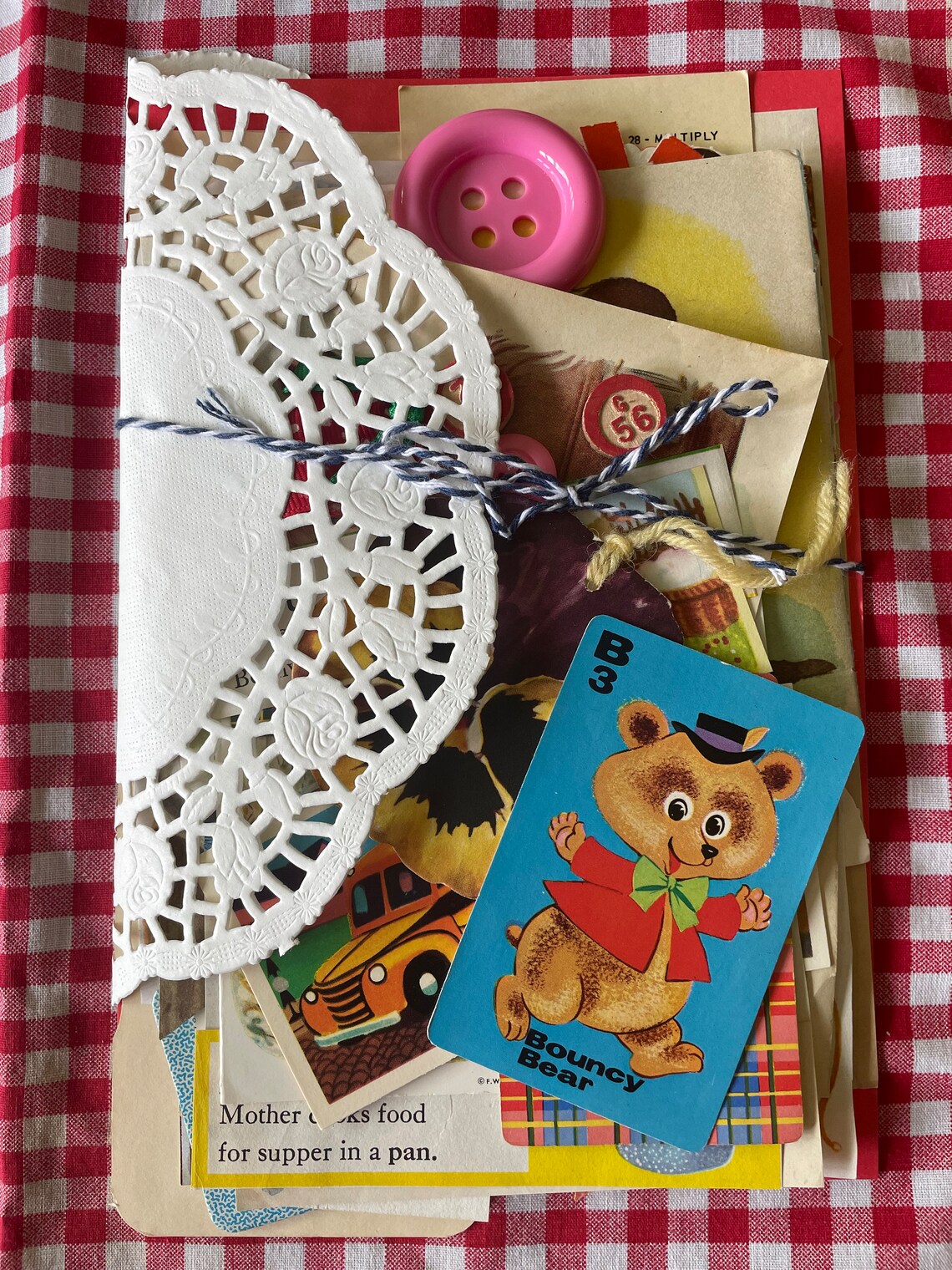 Vintage Ephemera Paper Pack Scrapbook Junk Journal Art - Etsy