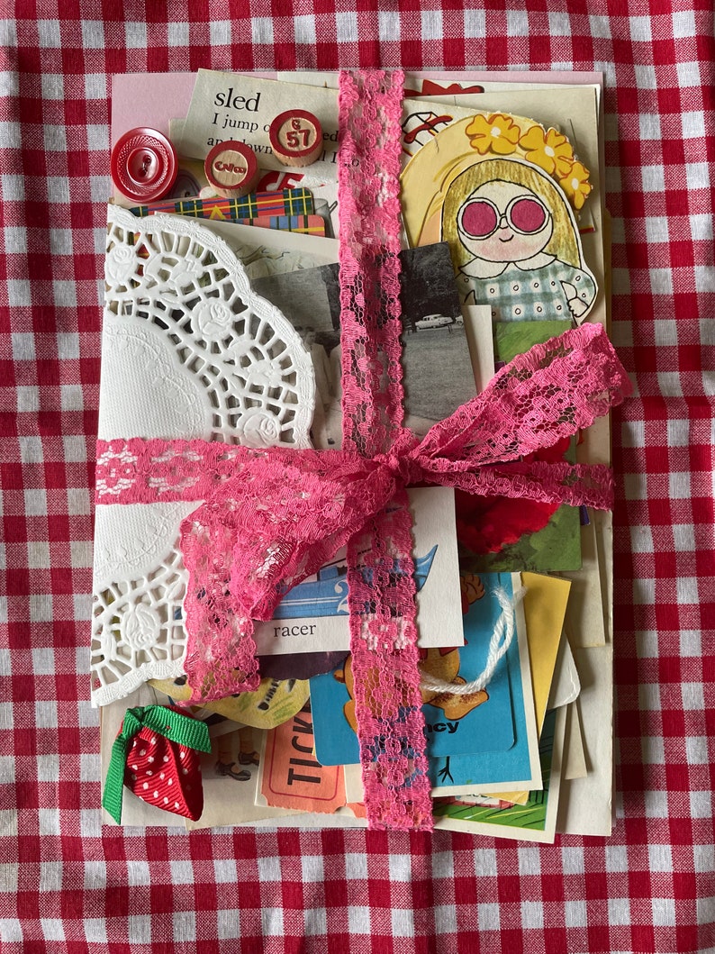 Vintage Ephemera Paper Pack Scrapbook Junk Journal Art - Etsy