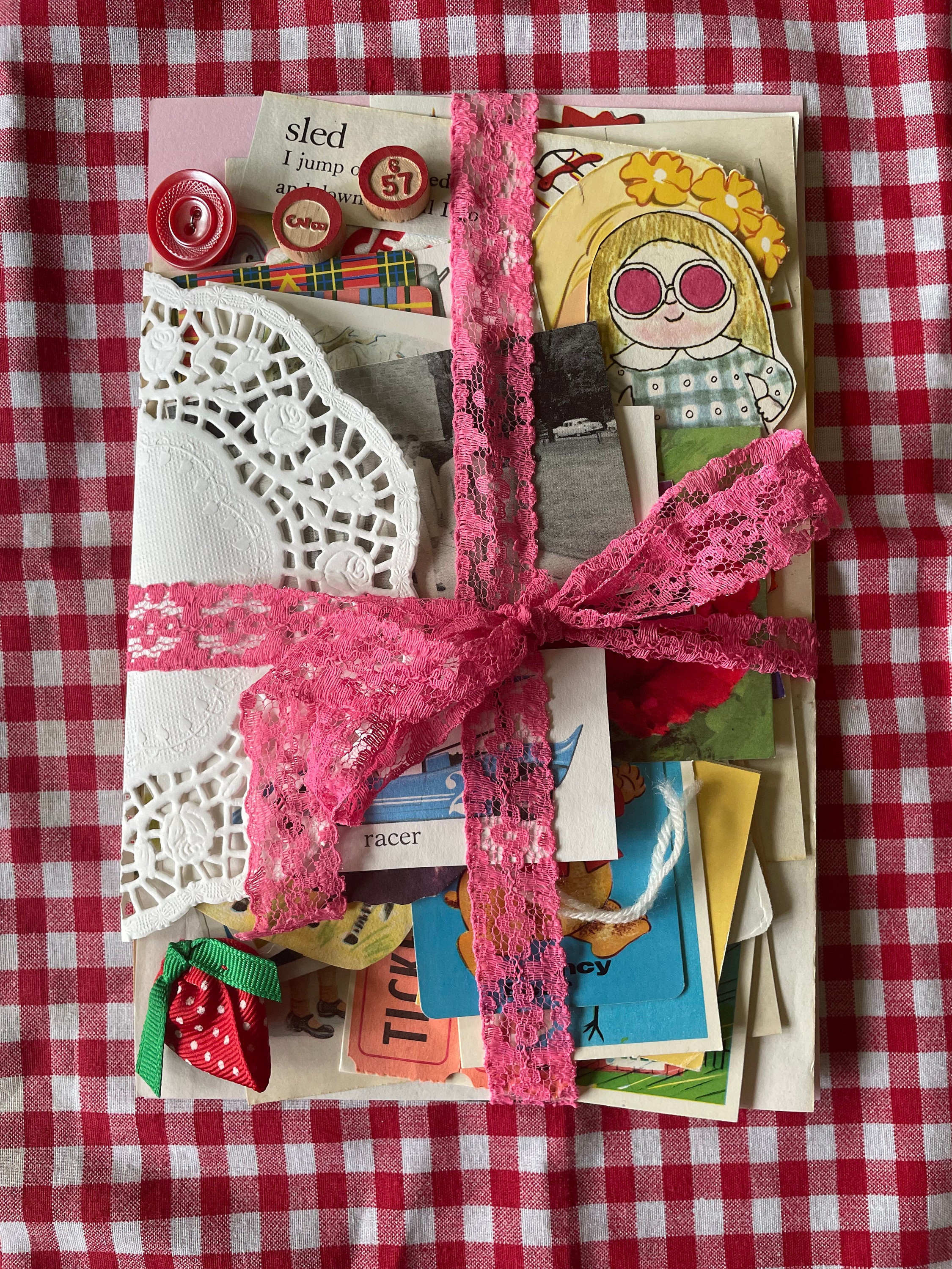 Vintage Ephemera Paper Pack Scrapbook Junk Journal Art - Etsy