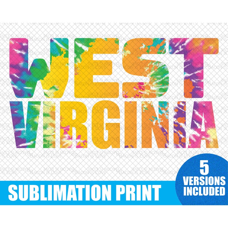 West Virginia Digital Download PNG Sublimation - Etsy