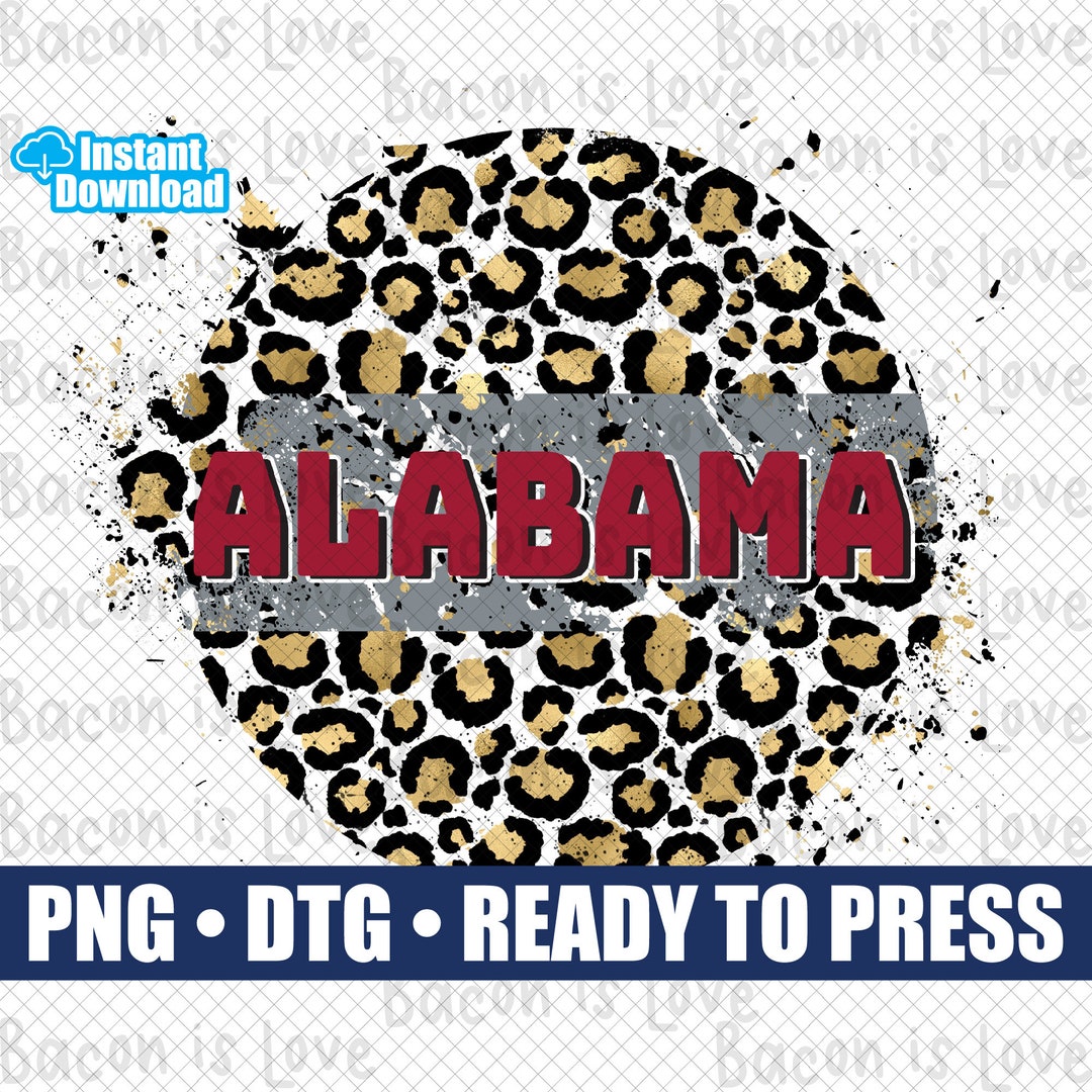 Alabama • Digital Download • PNG • DTG • Distressed • Sublimation ...