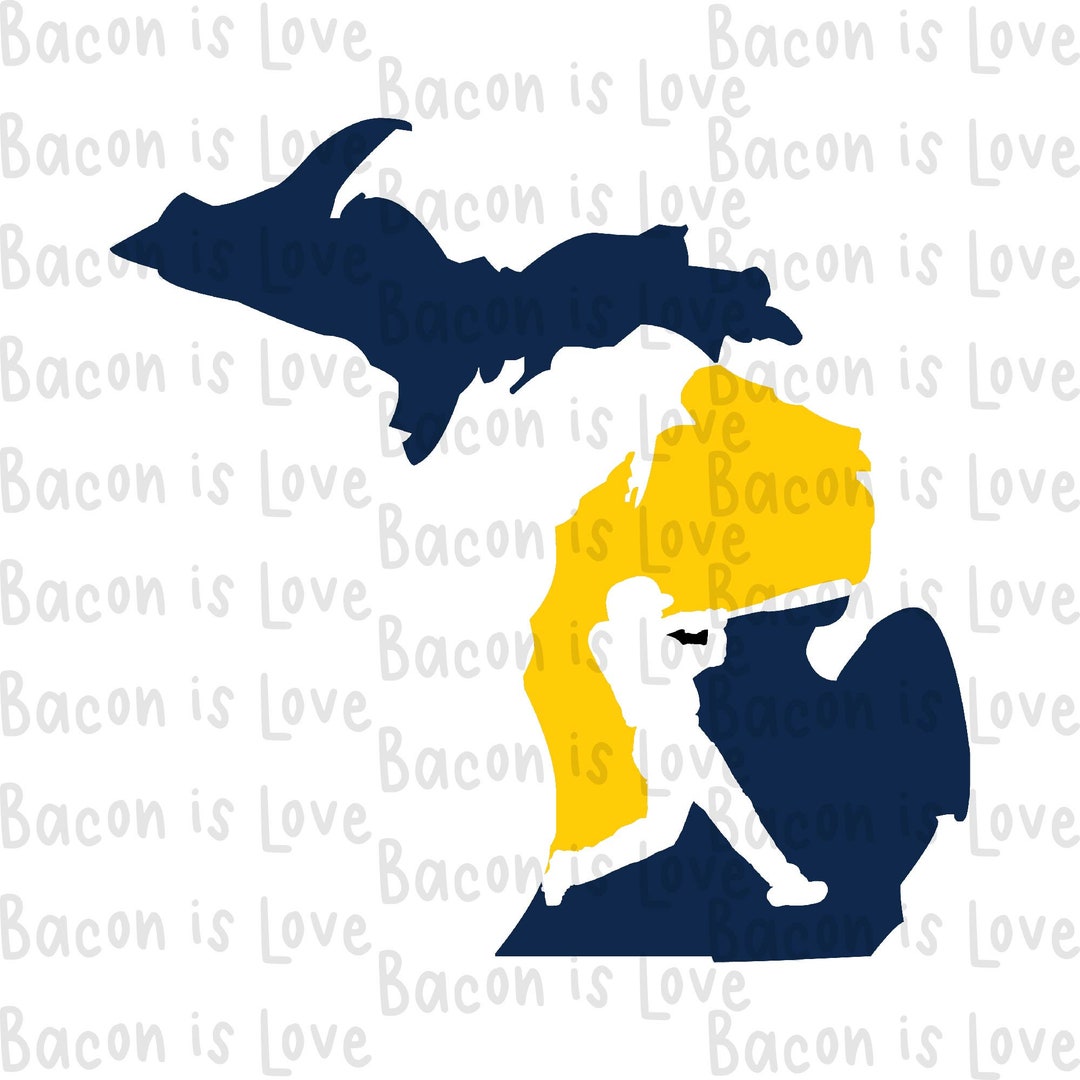 Michigan Baseball • Digital Download • PNG • SVG • Sublimation - Etsy