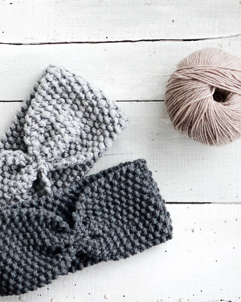 Hand Knit Headband Custom Ear Warmer Womens Turban Wool Etsy