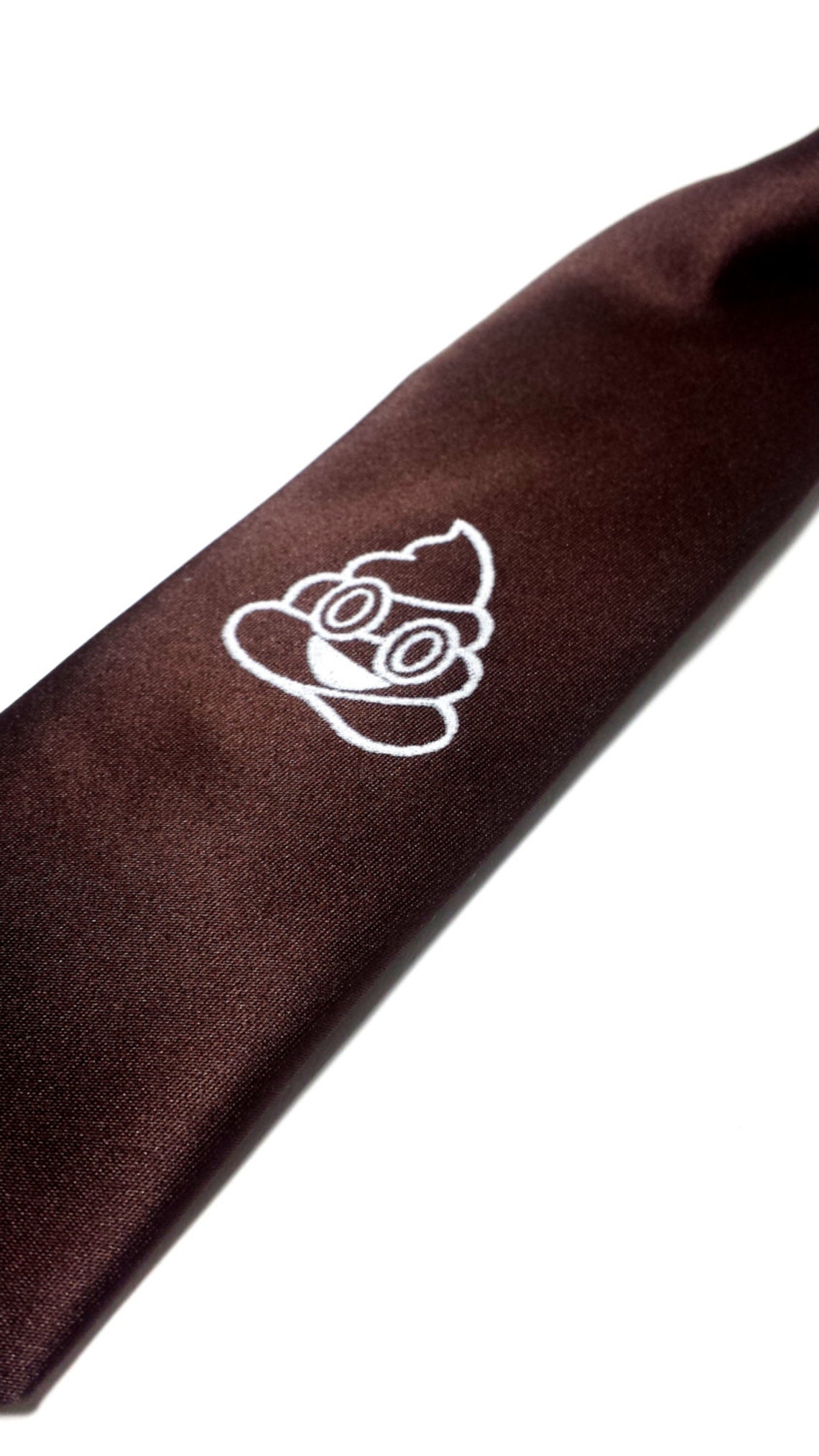 Poop Emoji Tie, Poop Emoji Gift, Poop Emoji for Kids, Emoji Necktie ...