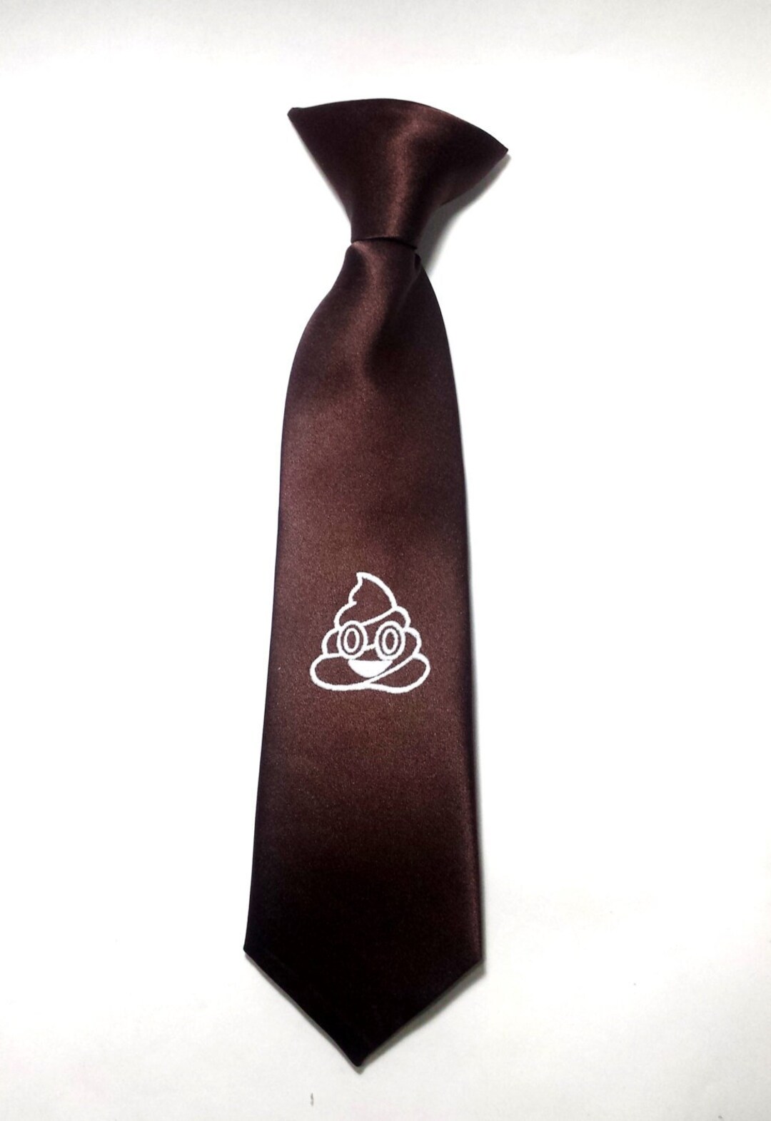 Poop Emoji Tie, Poop Emoji Gift, Poop Emoji for Kids, Emoji Necktie ...