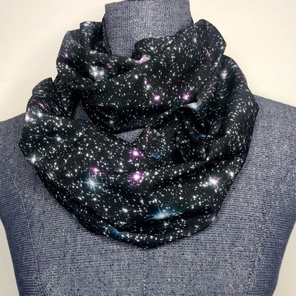 Black Infinity Scarf - Etsy