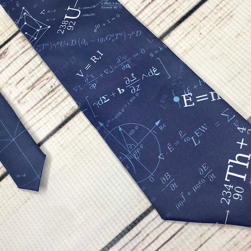 EMC2 Tie Physics Tie Math Tie Einstein Equation Science | Etsy