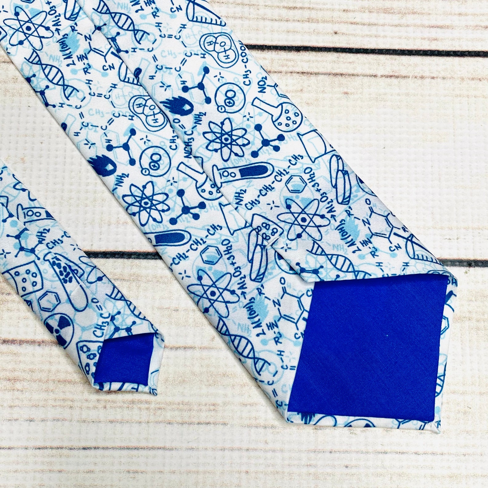 Chemistry Tie Science Necktie Laboratory Necktie Physics - Etsy Australia