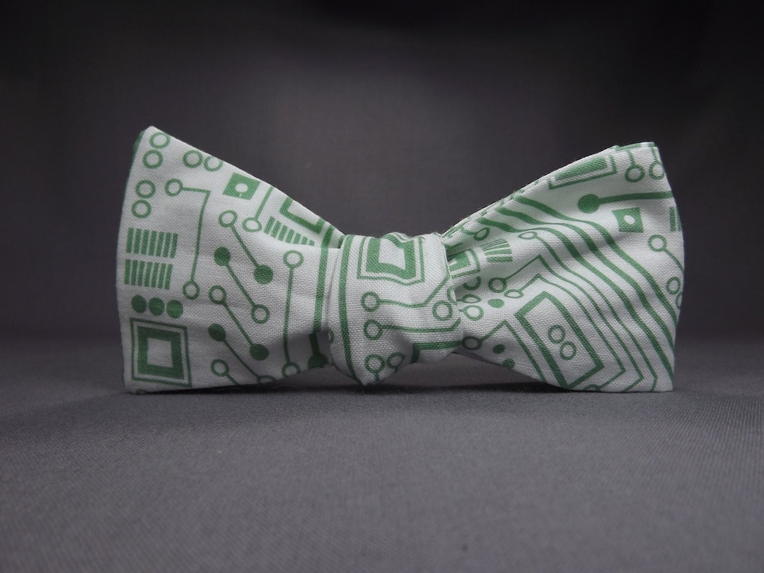 Computer Tie Programmer Bowtie Circuit Board Bowtie - Etsy