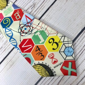 Math Tie, Science Tie, Mathematical Symbols Necktie, Physics Tie ...