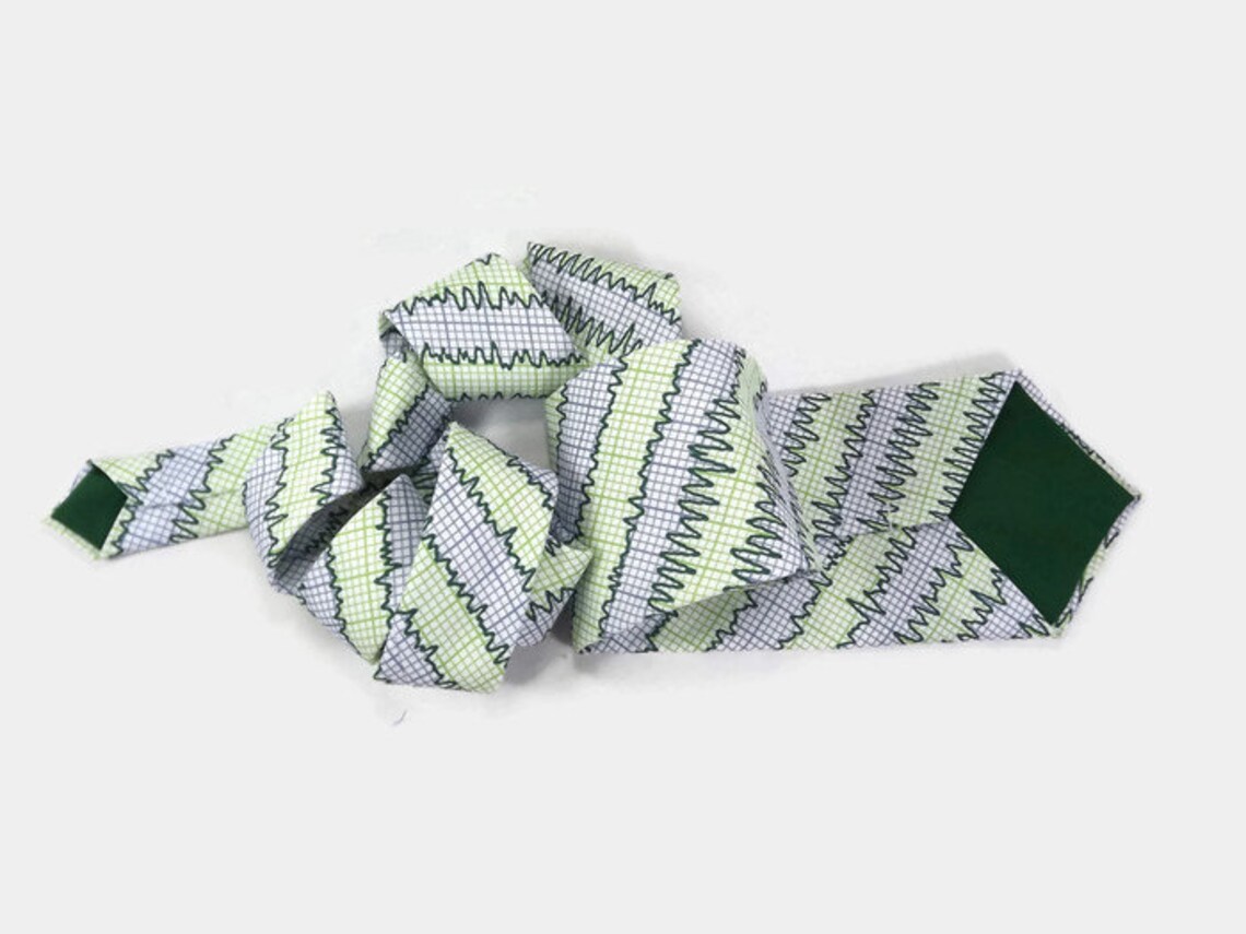 Electroencephalogram Tie, EEG Necktie, Neurologist Gift, Nurse ...
