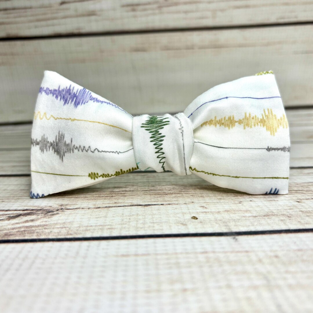 Seismograph Bowtie, Seismology Bowtie, Earthquake Bowtie, Seismic Waves ...