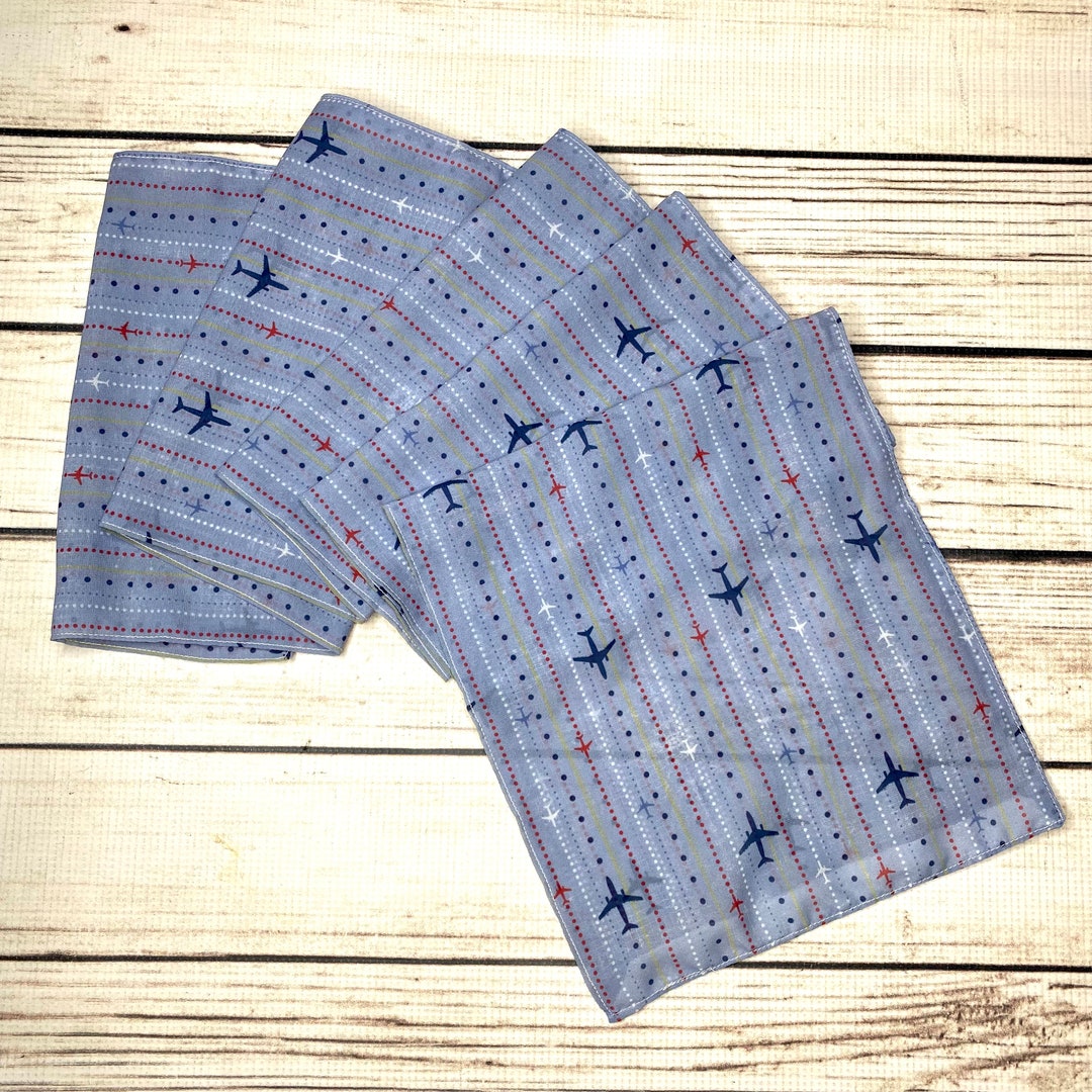 Airplane Scarf, Pilot Gift, Flat Scarf, Flight Attendant Gift, Travel ...