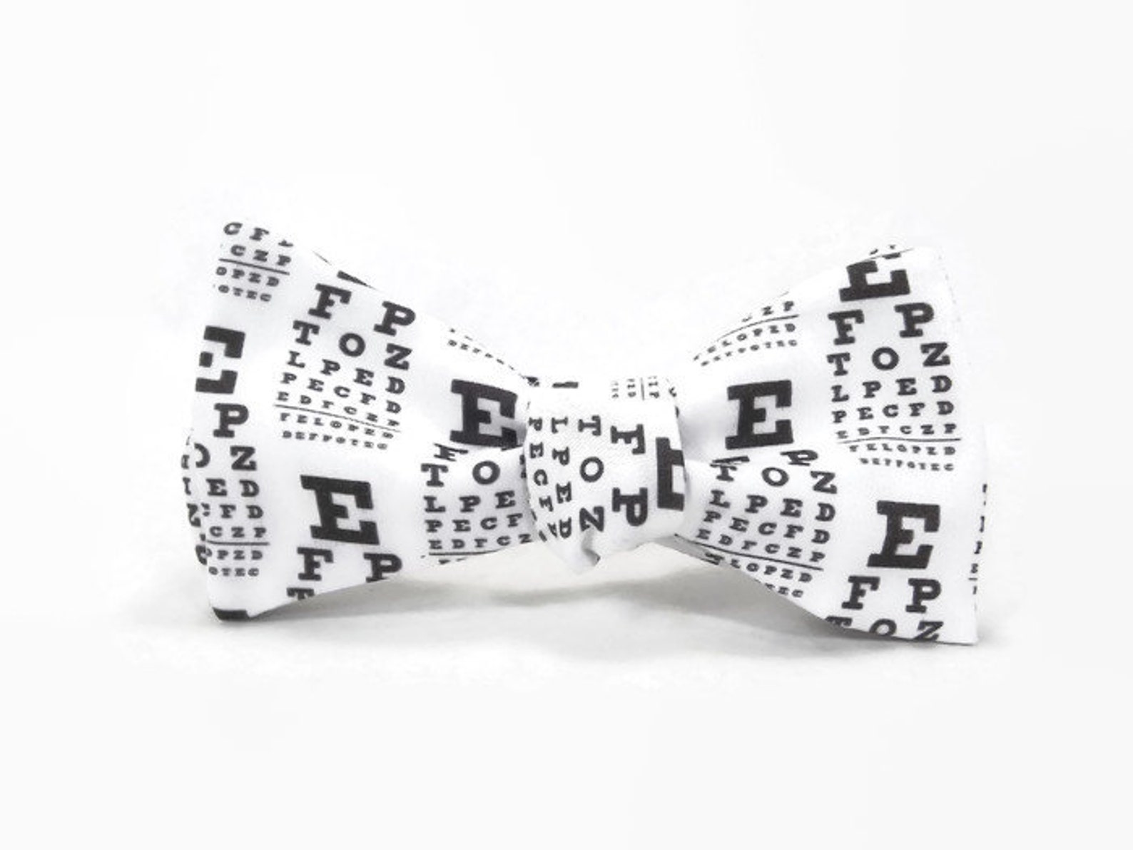 Optometrist bowtie Eye chart bow tie | Etsy