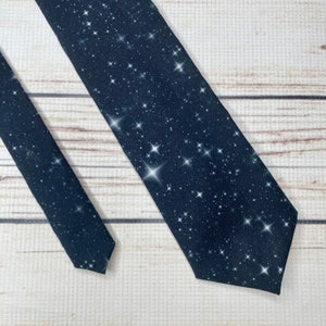 Star Tie, Space Tie, Outer Space, BLACK and White, Deep Space Tie ...