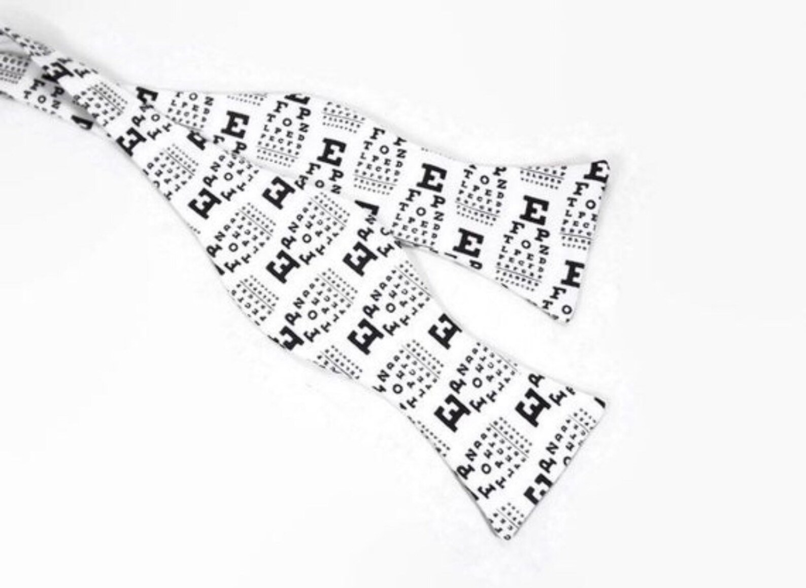 Optometrist bowtie Eye chart bow tie | Etsy