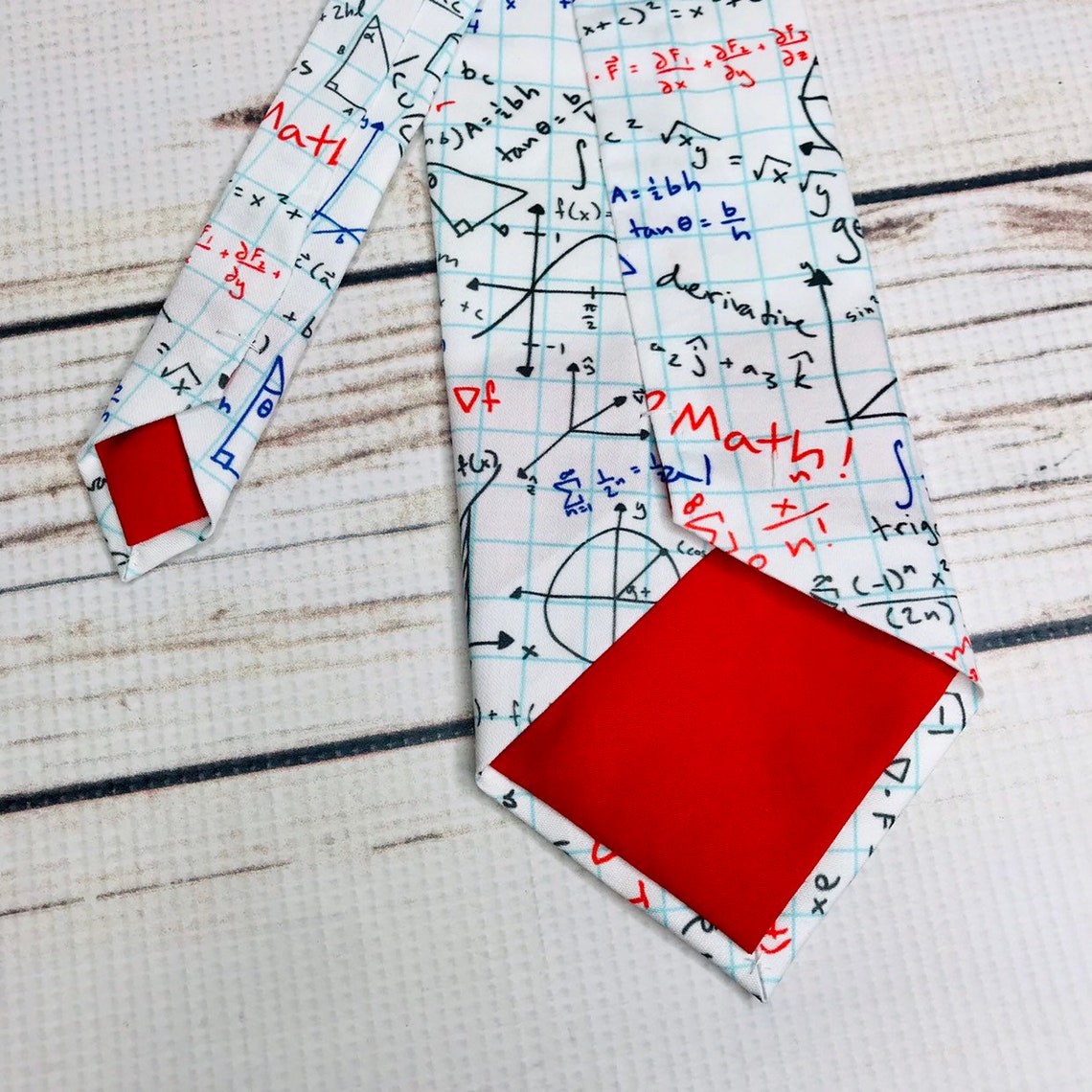 Geometry Tie Math Tie Equation Tie Math Teacher Tie Math - Etsy