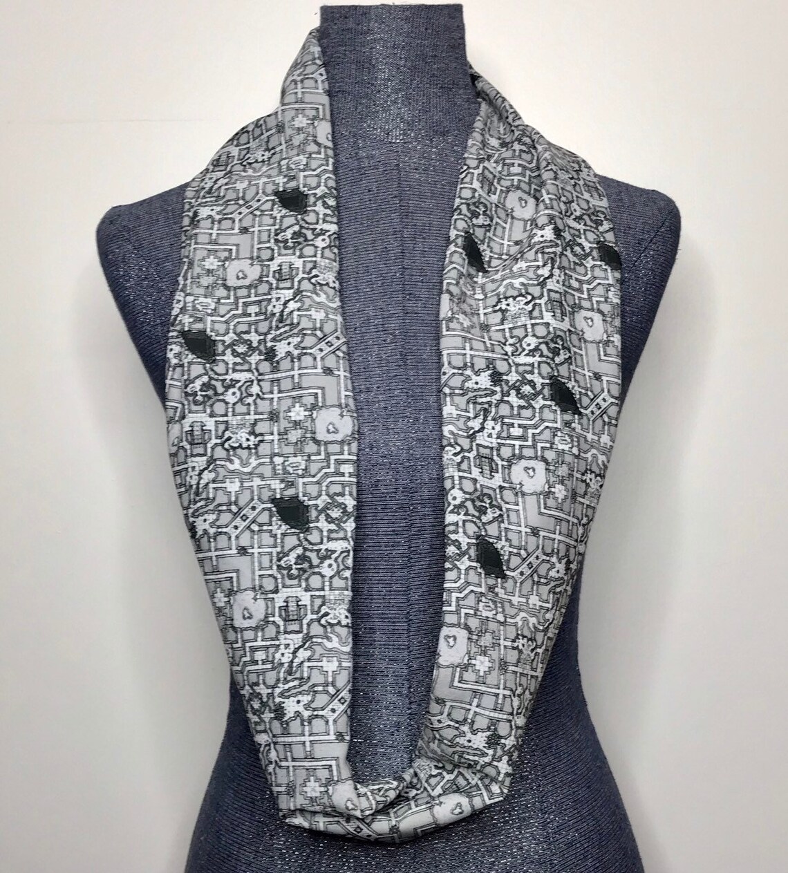 Dungeon Scarf GM Gift DM Gift Endless Dungeon Map Infinity - Etsy