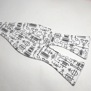 Electrical Bowtie, Electrician Bowtie, Electrical Symbols, Wireman ...