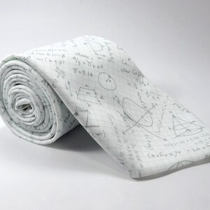 Math Tie, Graph Paper, Math Doodles, Math Equations Necktie, Math ...