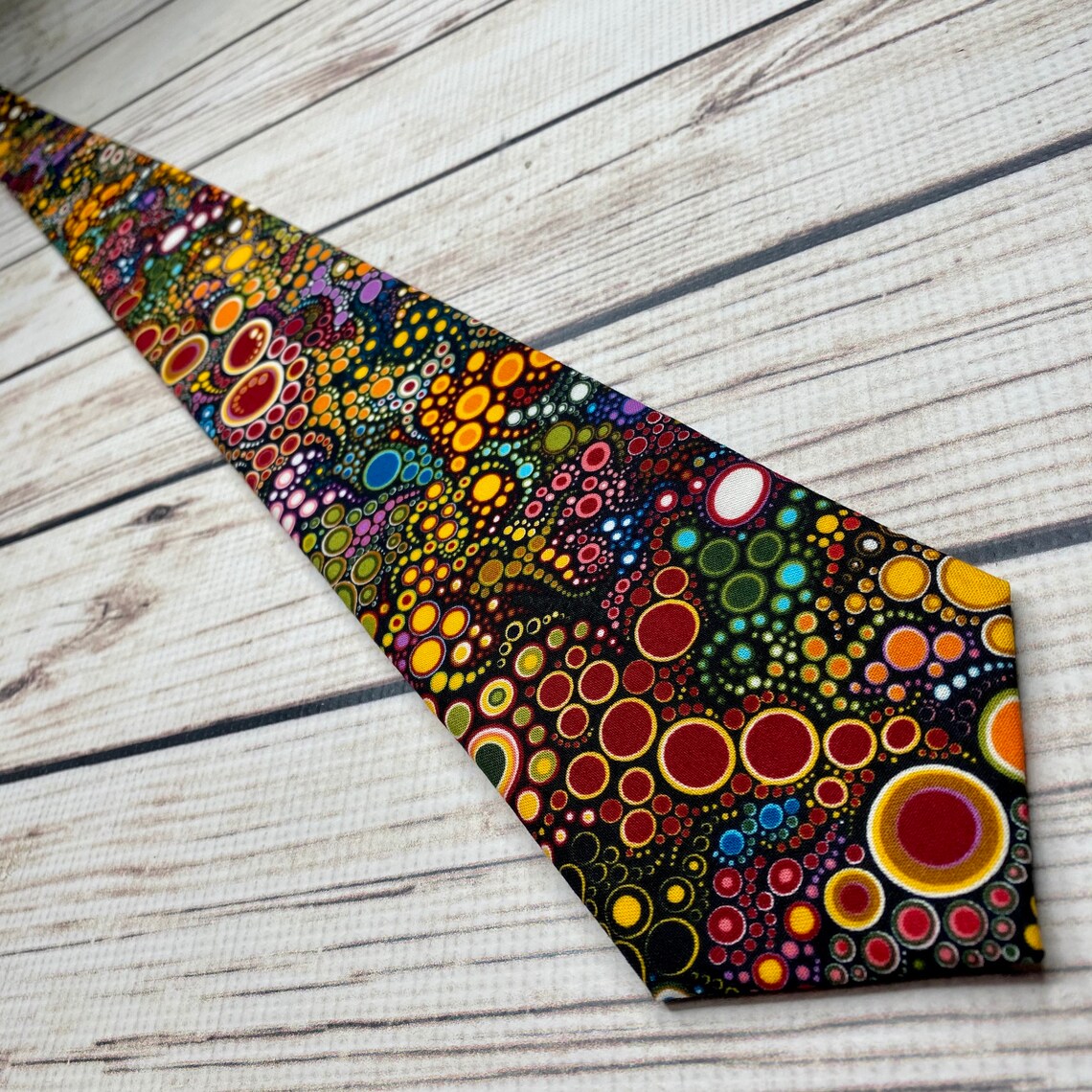 Effervescent Tie Colorful Tie Black Tie Abstract Tie - Etsy
