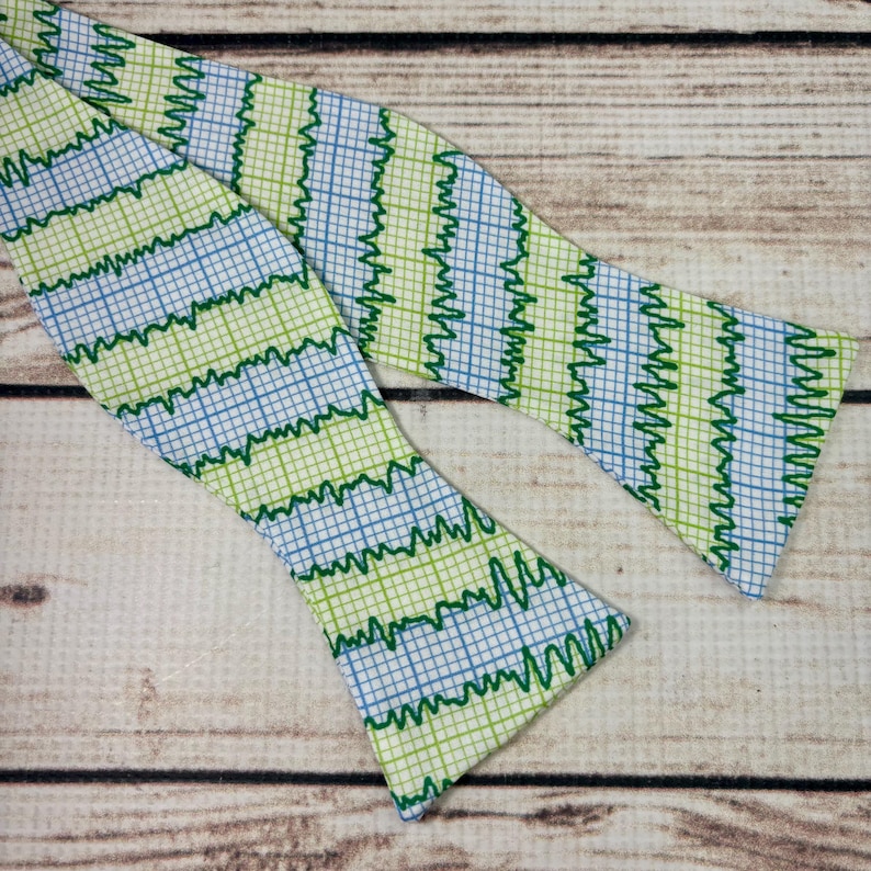 Electroencephalogram Bowtie, EEG Bowtie, Neurologist Bowtie, Brain ...