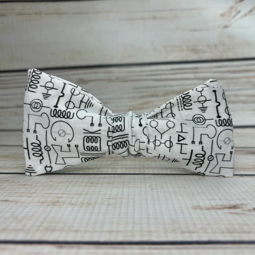 Electrical Bowtie, Electrician Bowtie, Electrical Symbols, Wireman ...