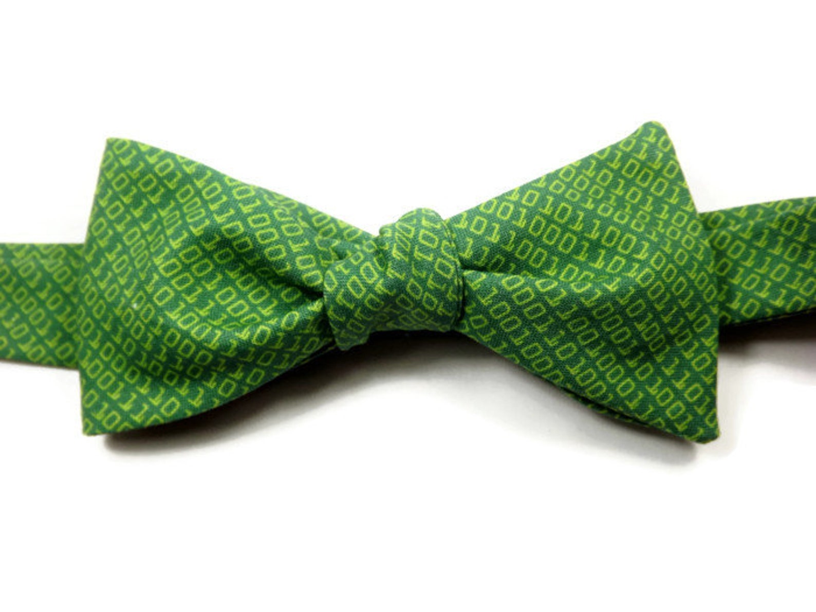Binary Bowtie Computer Bowtie Computer Programmer Green - Etsy