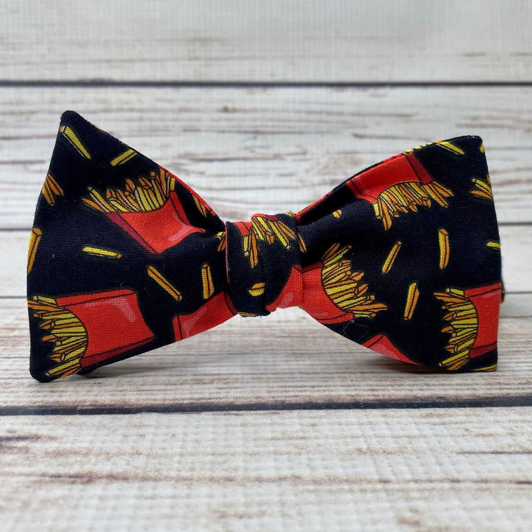 French Fries Bowtie, Fast Food Bow Tie, French Fry Party Accessory ...