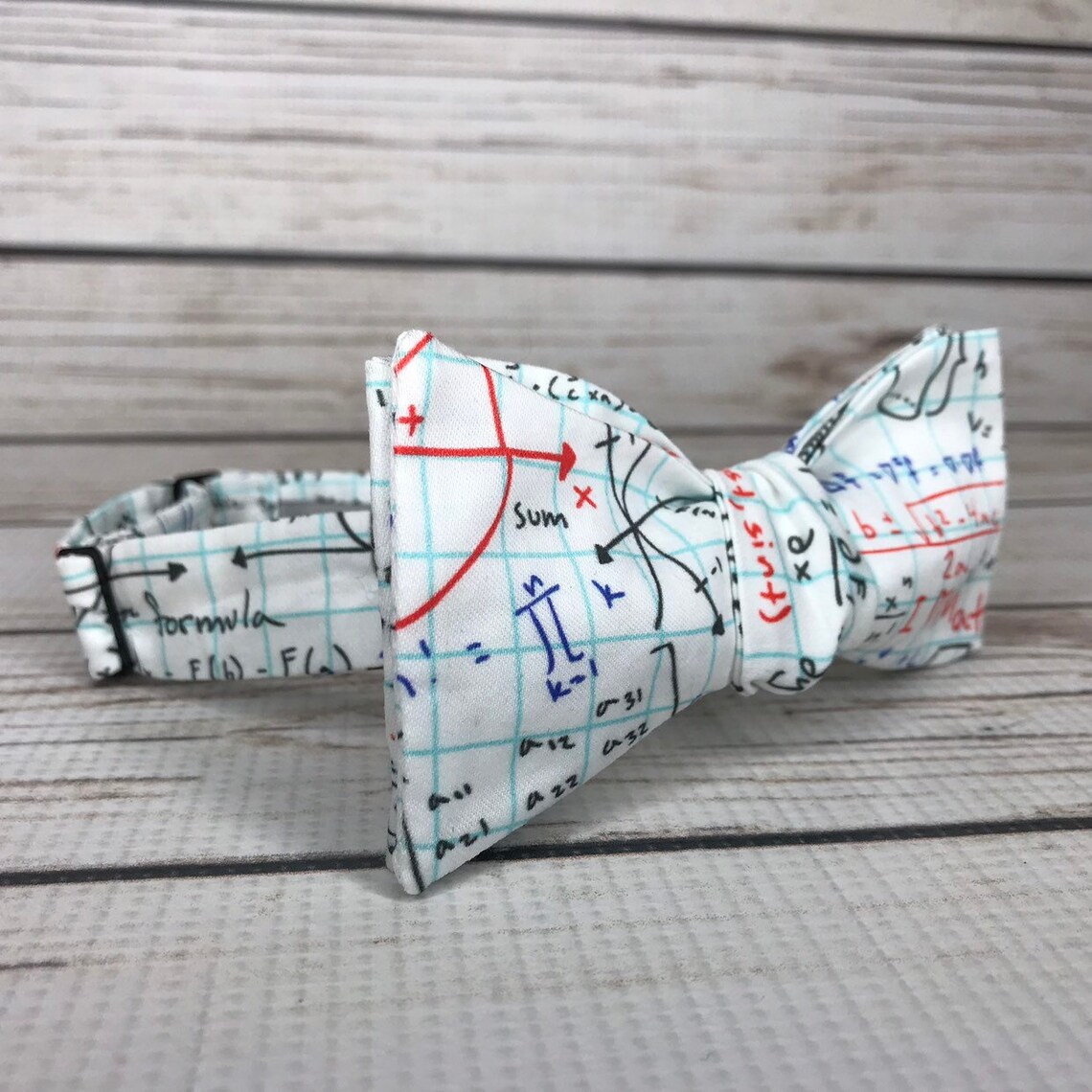 Math Bowtie Graph Paper Equations Bowtie Mathematics | Etsy