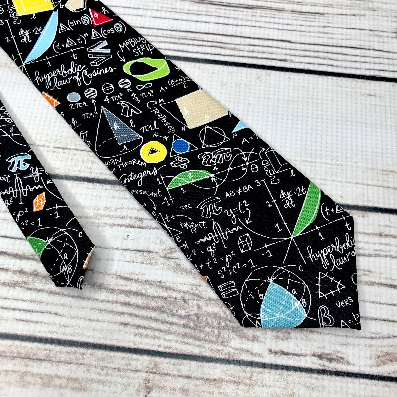 Math Tie Geometry Tie Equation Tie Math Teacher Tie Math | Etsy