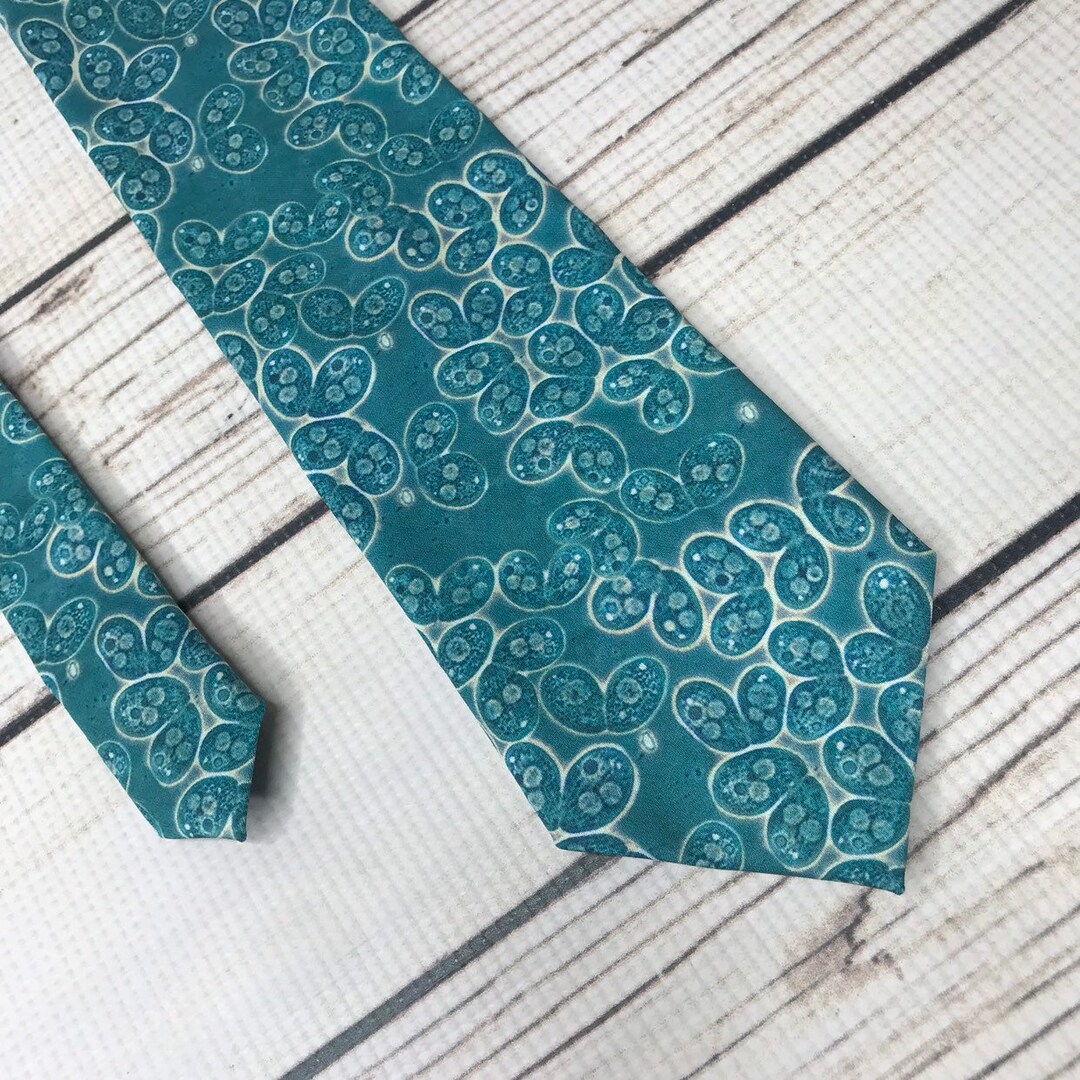 Microorganism Necktie, Biology Necktie, Science Teacher Tie, Sciecne ...