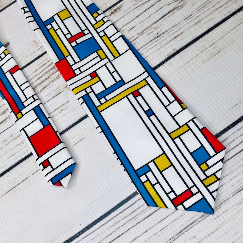 Geometric Ties - Etsy