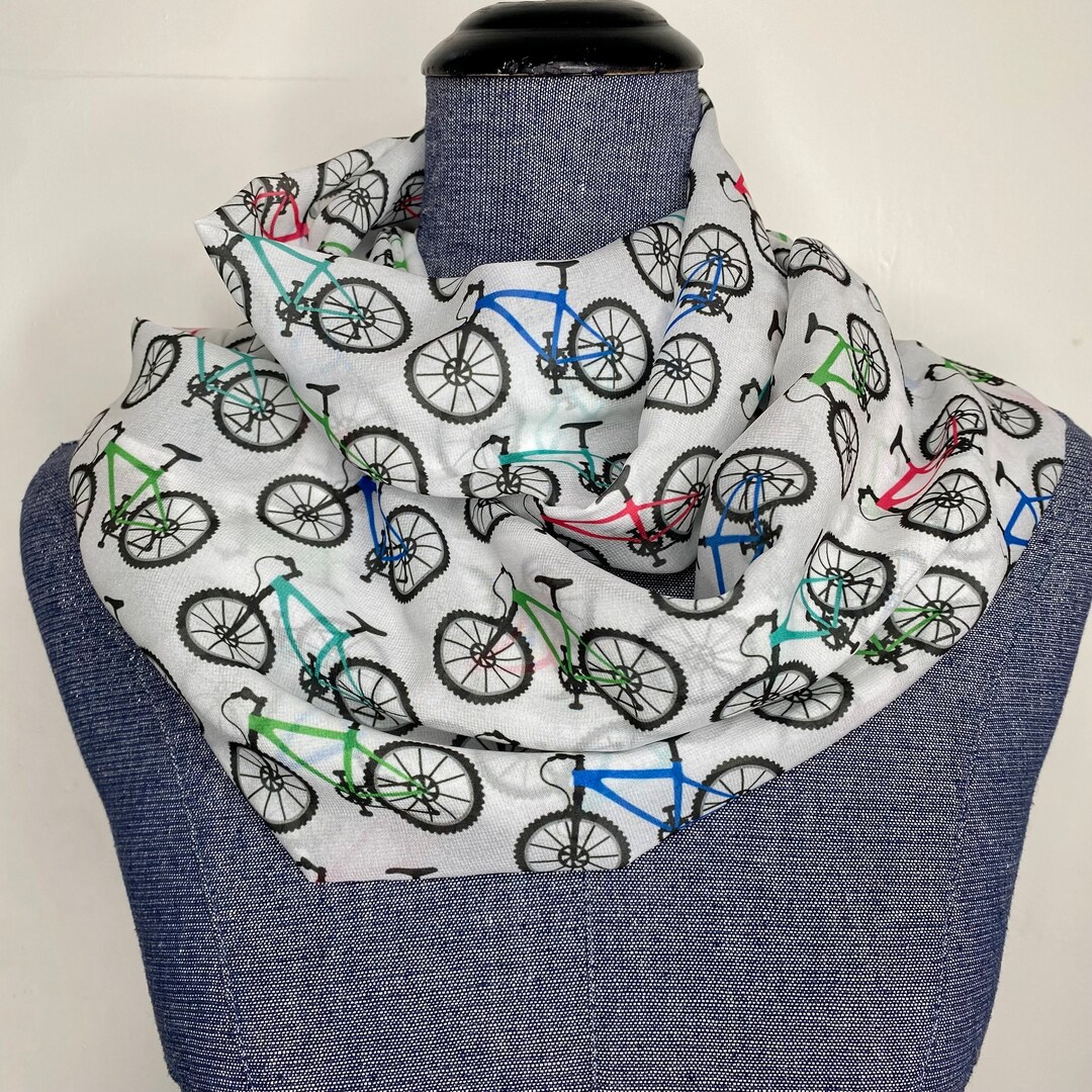 Bicycle Scarf, MTB Scarf, Cyclist Scarf, Mountain Bike Accessory, Bike ...