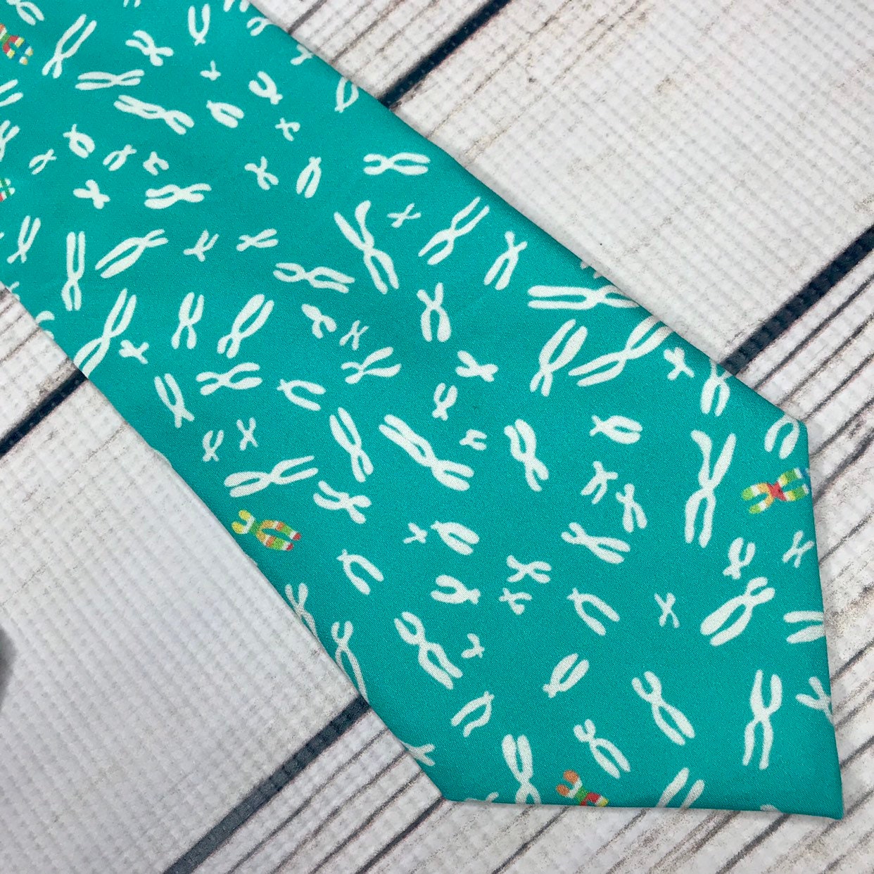 Chromosome Tie, DNA Tie, Genetics Tie, Biology Tie, Chemistry Tie ...