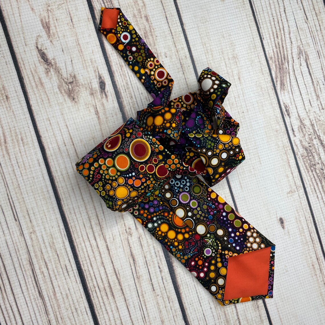 Effervescent Tie Colorful Tie Black Tie Abstract Tie - Etsy