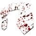 Bloody Tie, Zombie Tie, Blood Spatter Necktie, Mens Tie Womans Tie - Etsy