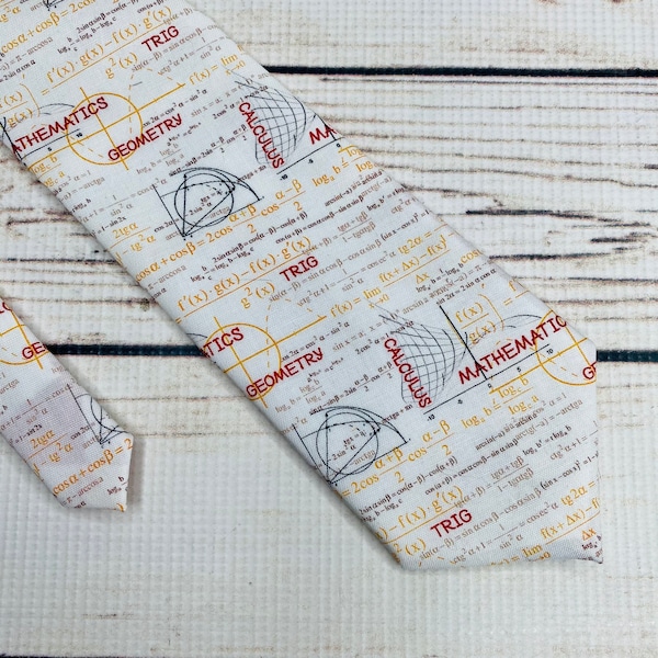 Math Tie - Etsy