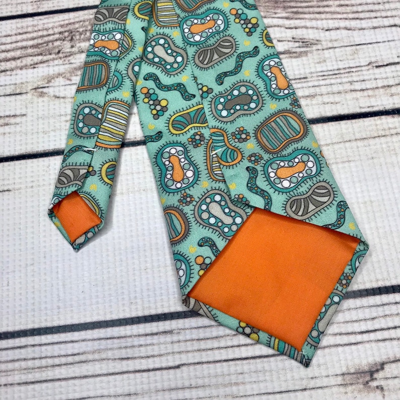 Microorganism Necktie, Science Tie, Microbiology Tie, Biology Accessory ...