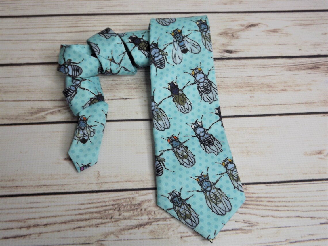 Fruit Fly Tie, Drosophila Tie, Genetics Tie, Biology Tie, Gene Tie ...