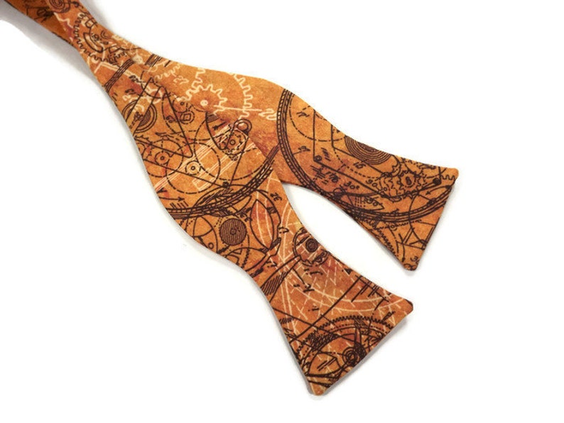 Clockwork Bowtie Steampunk Bowtie Clockwork Gears - Etsy