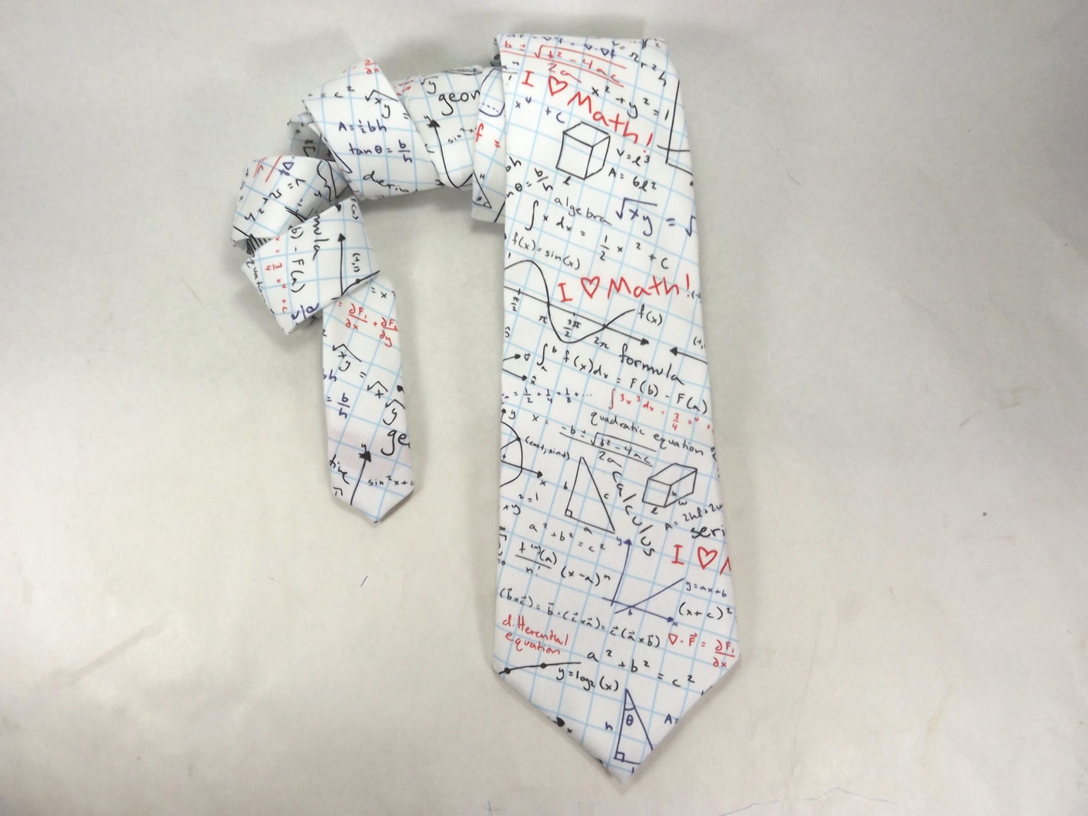 Geometry Tie Math Tie Equation Tie Math Teacher Tie Math - Etsy