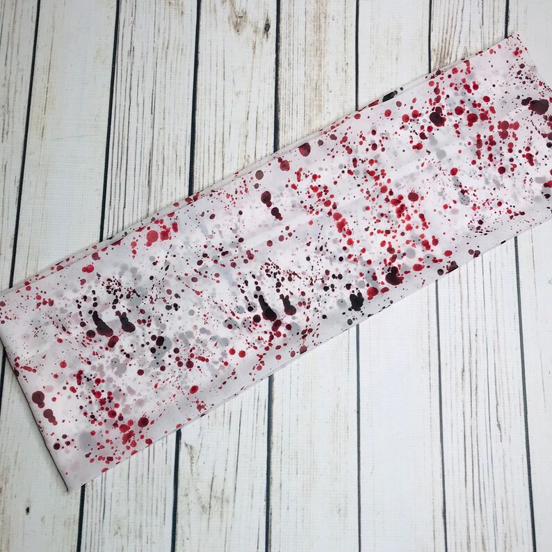 Blood Splatter Scarf, Blood Splatter, Crime Scene Infinity Scarf ...