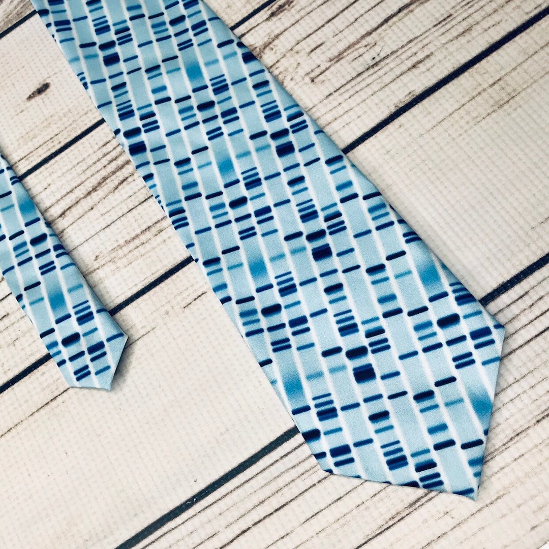 Electrophoresis Tie, DNA Tie, Chemistry Tie, Molecules Tie, RNA Tie ...