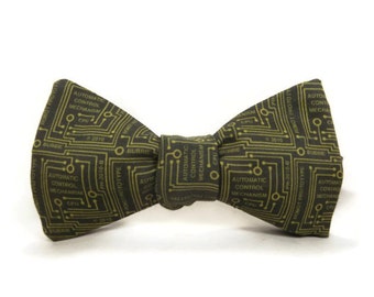Computer Tie Programmer Bowtie Circuit Board Bowtie | Etsy