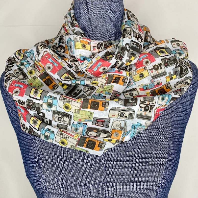 Leather Circle Scarf - Etsy